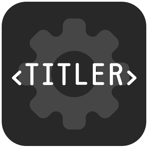 Titler Service - BrettTerpstra.com