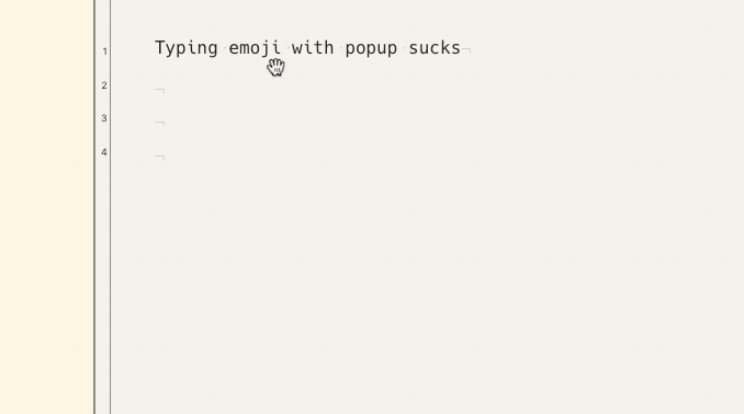 Emoji Input On Macos