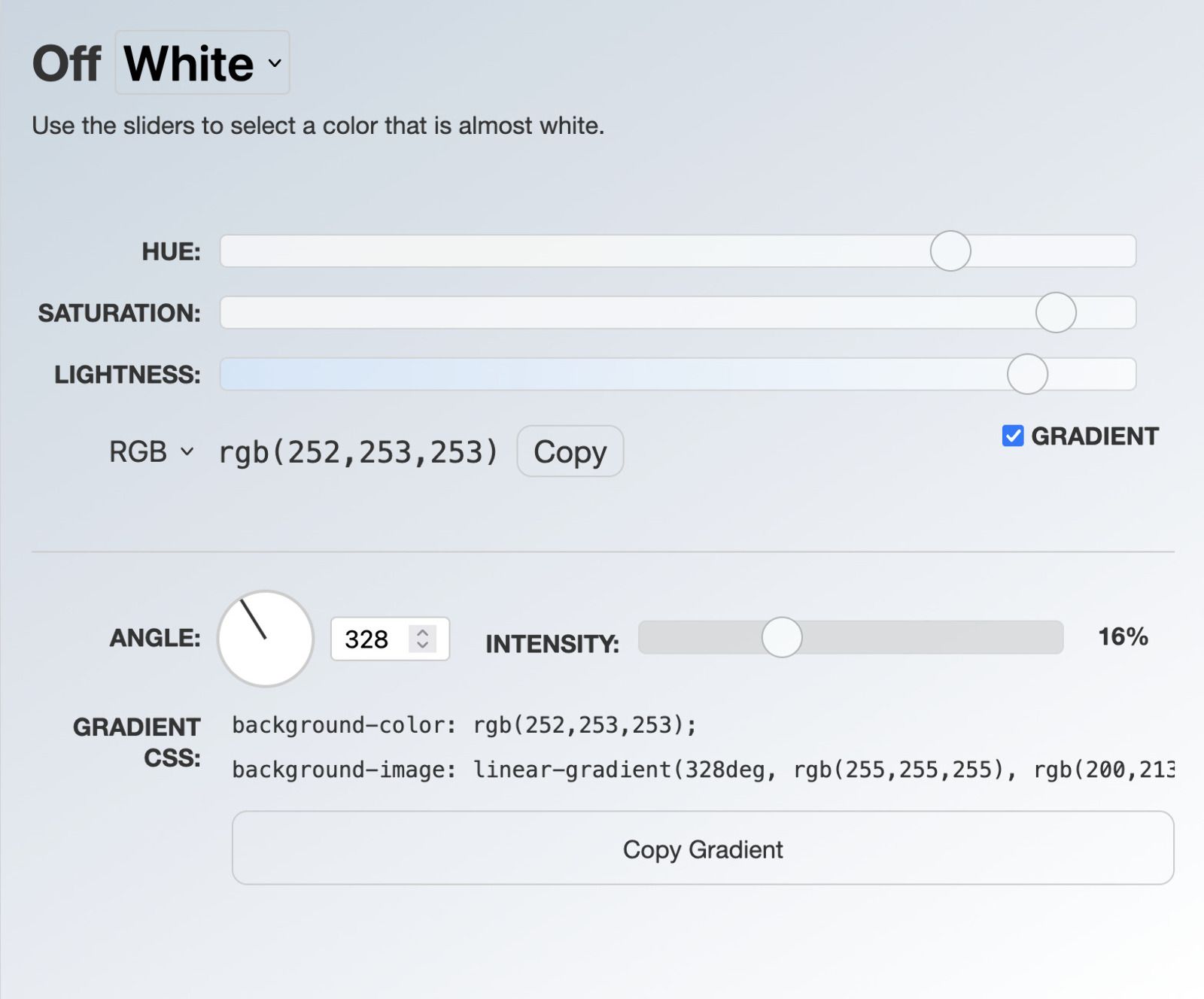 Off (White) with gradients - BrettTerpstra.com