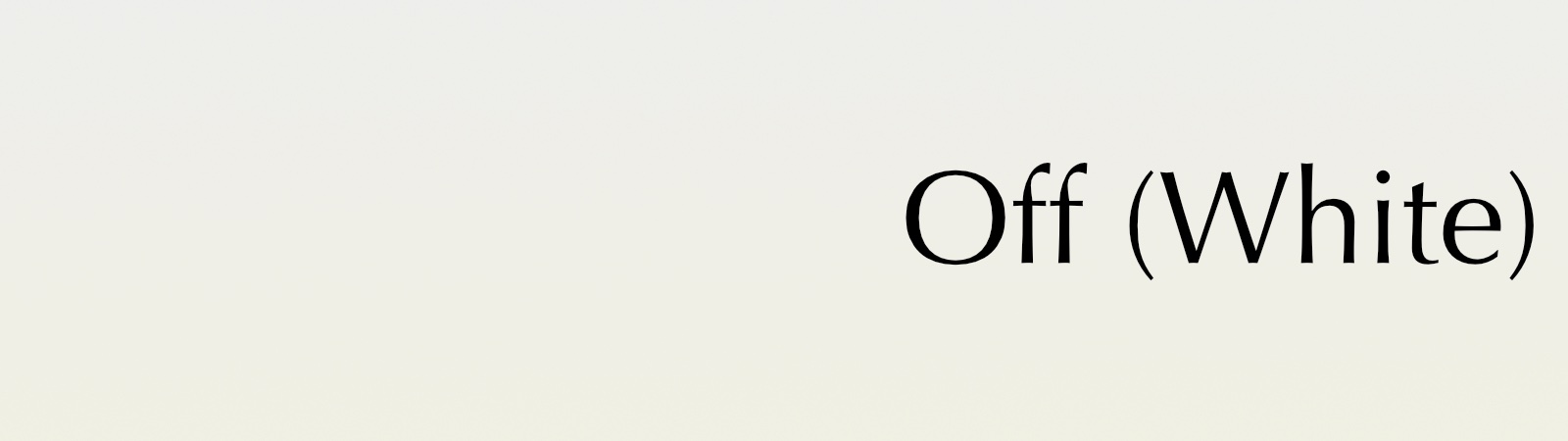 Off (White) with gradients - BrettTerpstra.com
